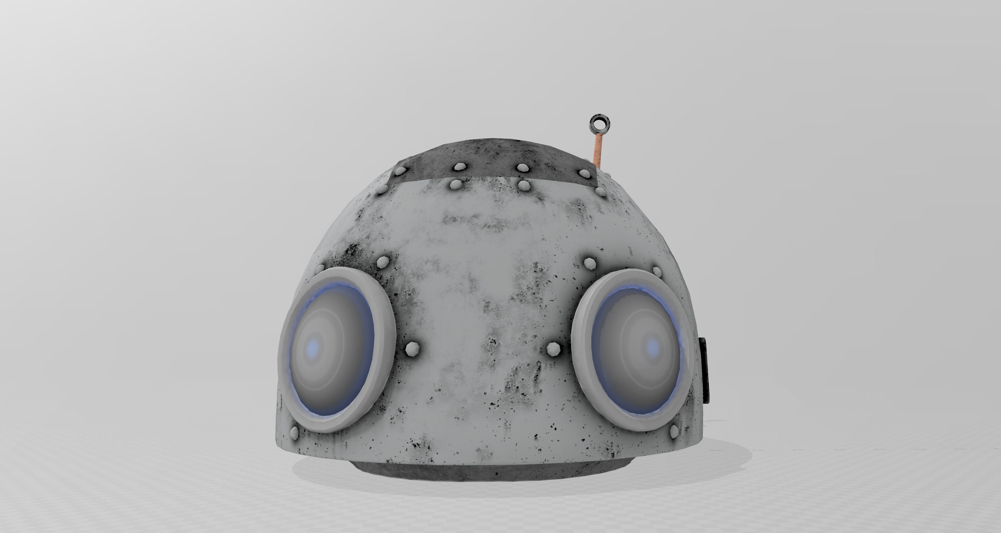 Robot Head 3D Model in 3D - Free 3D Model - .glb .gltf - FetchCFD