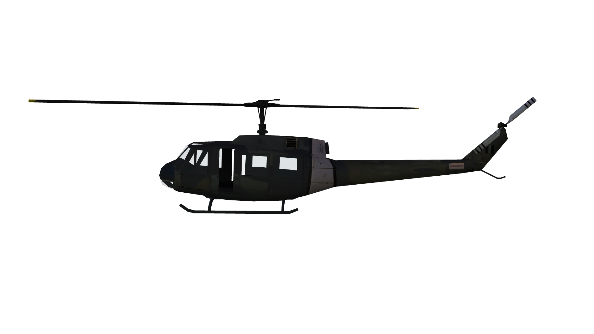 Bell Huey Helicopter 3D Model | 3D Models | FetchCFD