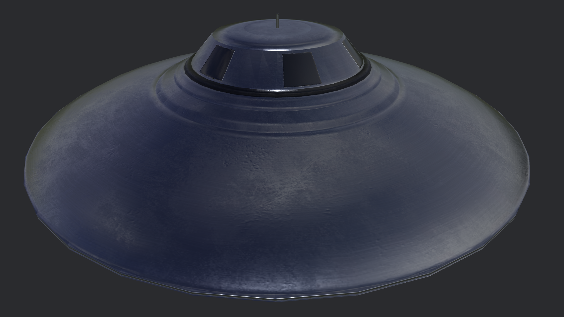 Bob Lazar UFO 3D Model in Augmented Reality