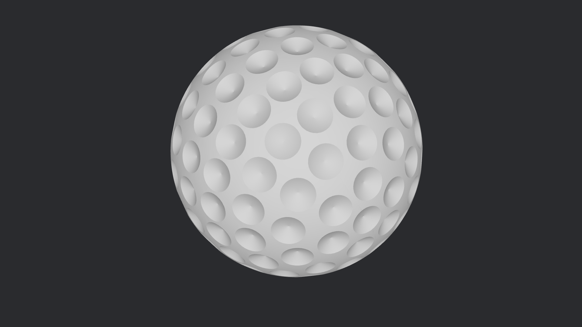 Golf Ball 3D Model in 3D - Free 3D Model - .obj - FetchCFD