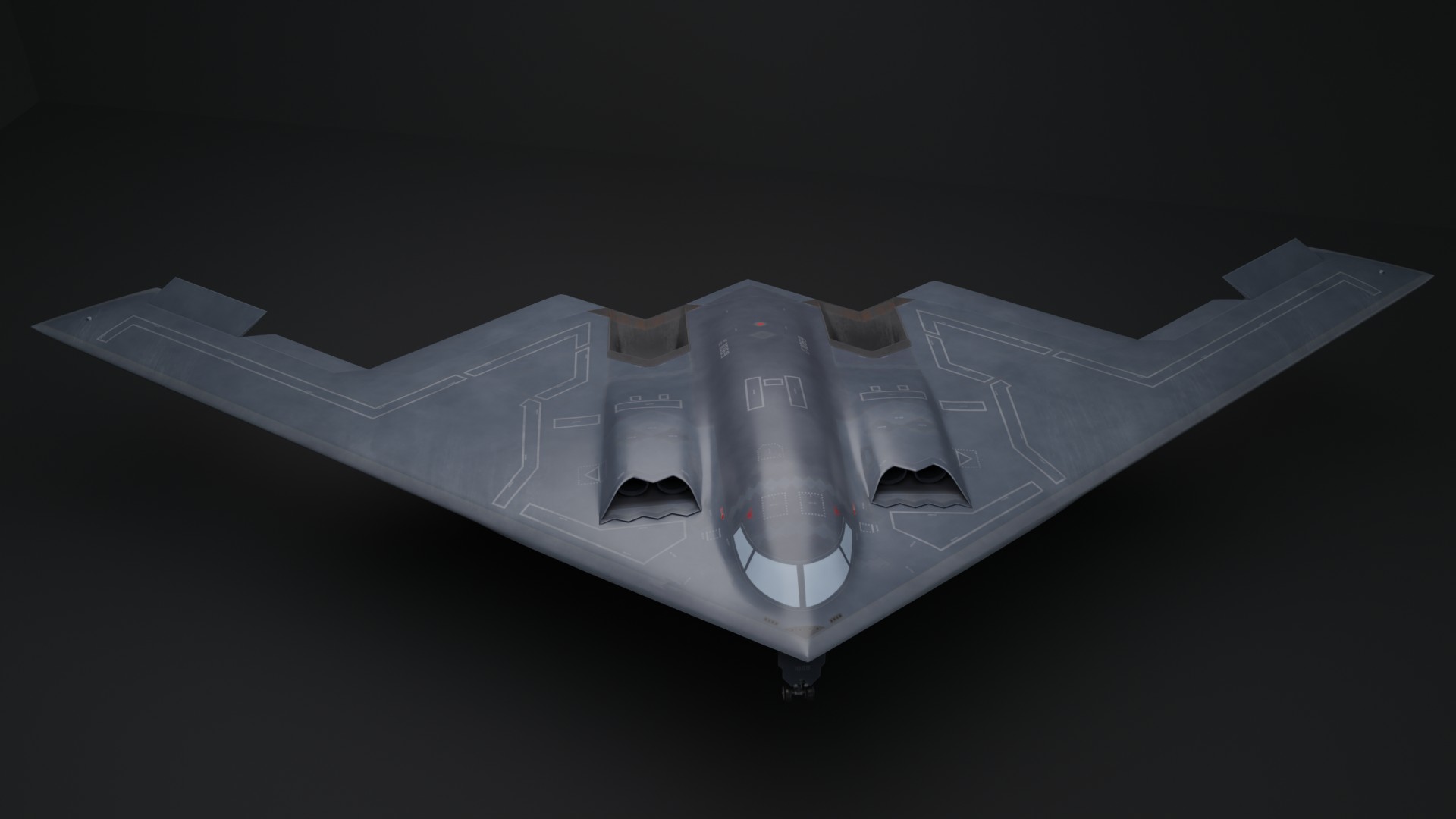 B-2 Spirit 3D Model | 3D Models | FetchCFD