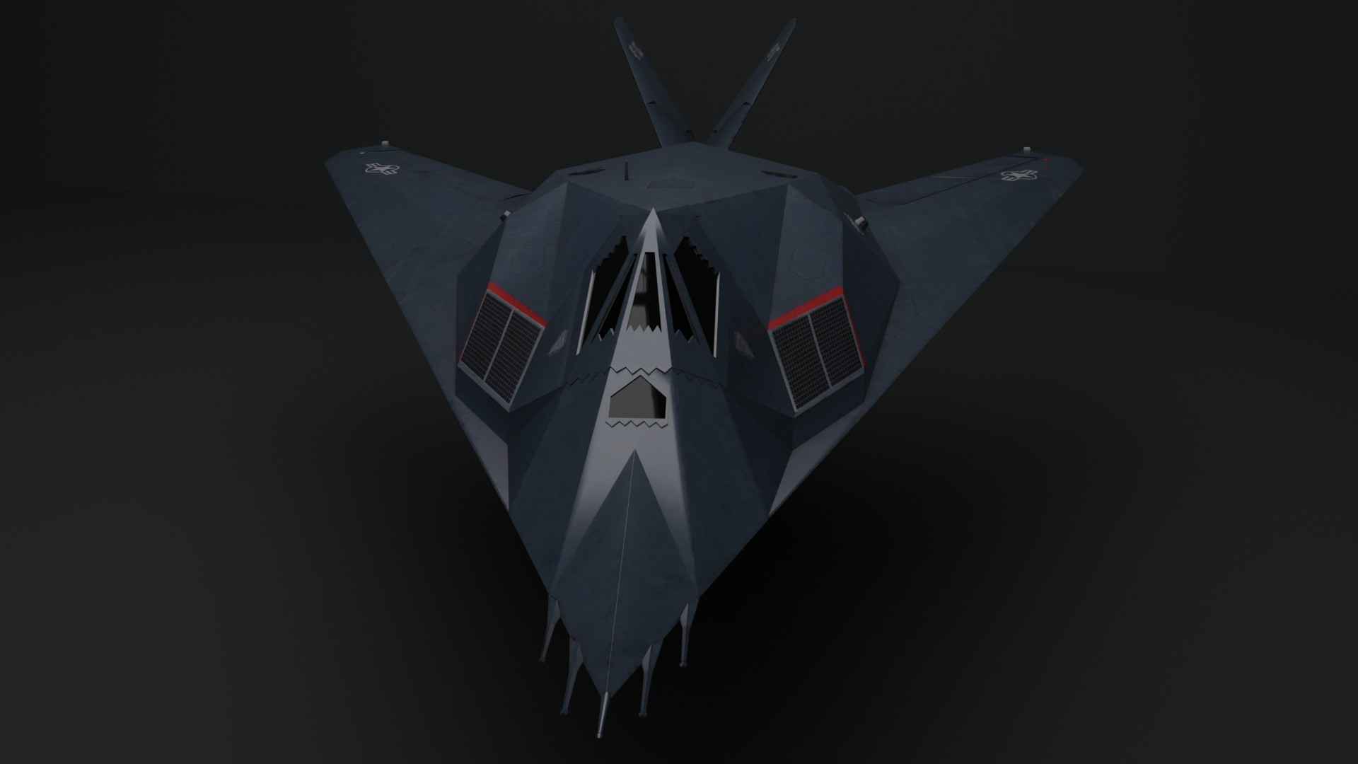 F-117A Nighthawk 3D Model in 3D - Free 3D Model - .obj - FetchCFD