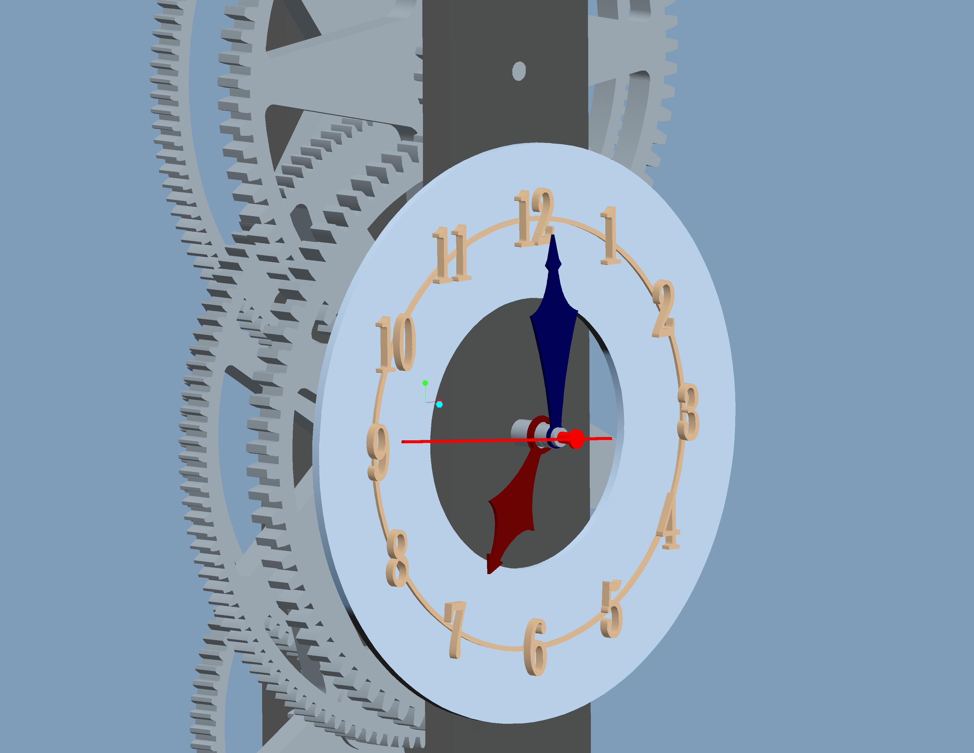 Classical Mechanical Clock | 3D Models | FetchCFD
