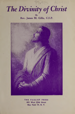 The Divinity of Christ.