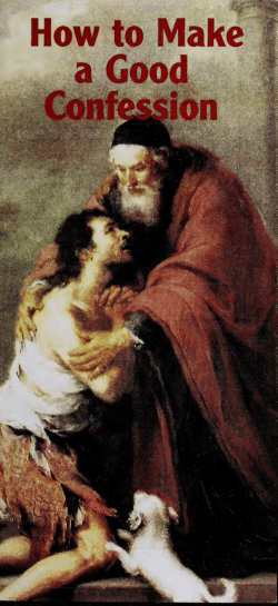 How to make a good confession. [by Kris Stubna].