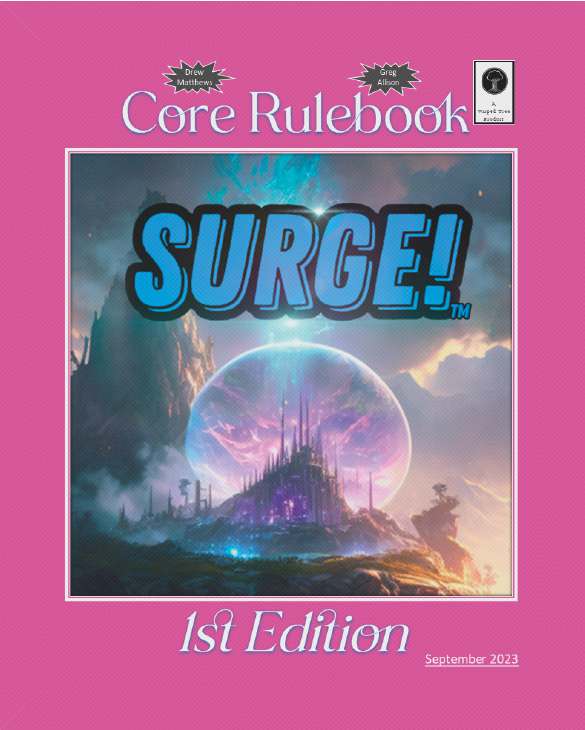 SURGE! Core Rulebook, First Edition - Mixam