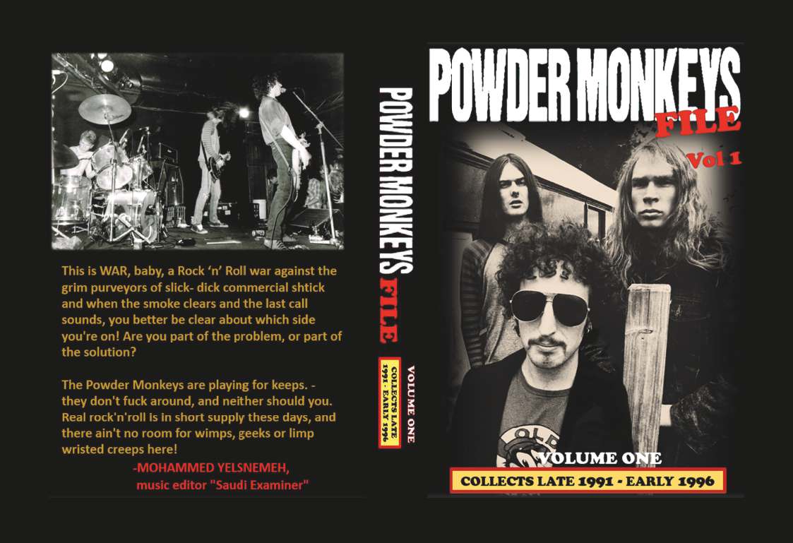 POWDER MONKEYS FILE volume one Hardcover 1991 - 1996 - Mixam