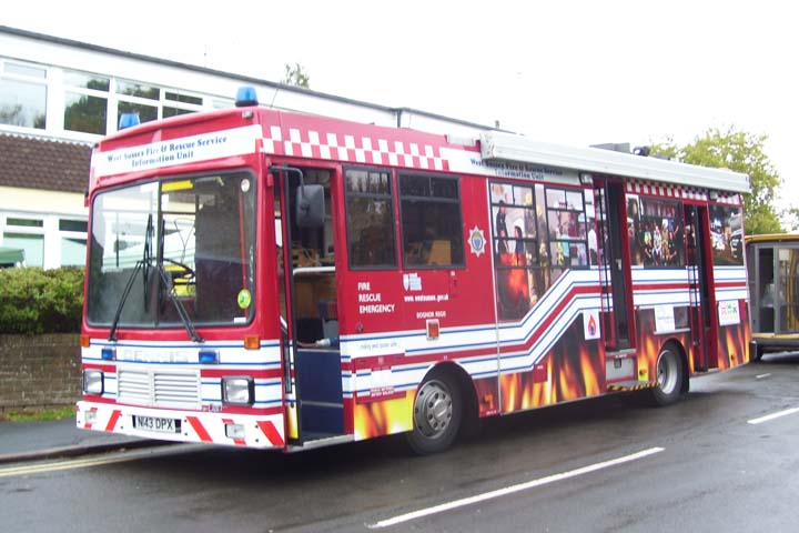 West Sussex 1996 Dennis Dart/LCB Information Unit.