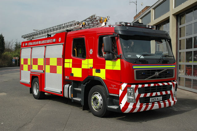 Fire Engines Photos - Central Scotland Volvo FM