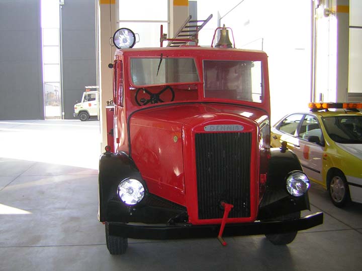 Fire Engines Photos - Old Dennis in Spain