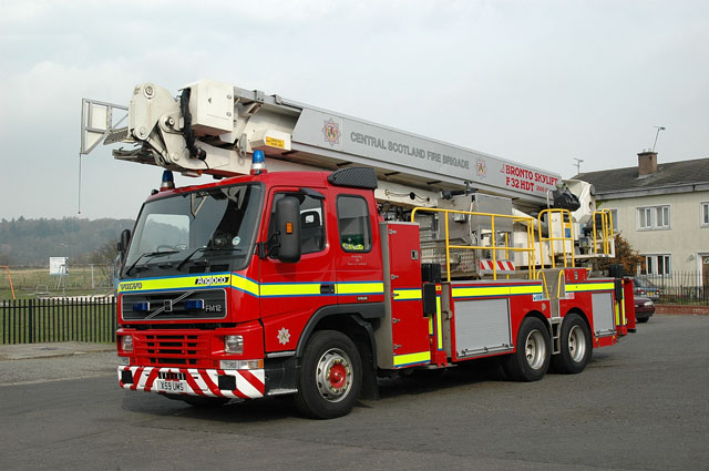 Fire Engines Photos - Volvo FM12 ALP Central Scotland