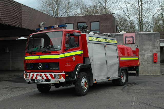 Fire Engines Photos - Central Scotland Specialist Support Unit