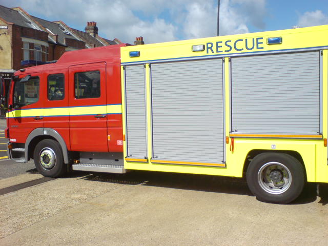 LFB Mercedes-Atego 1325 Papworth Fire Rescue Unit