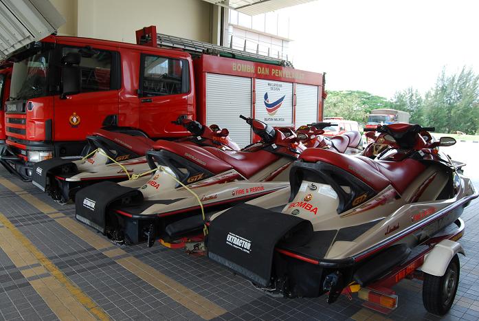 Malaysian Fire Jet Skis