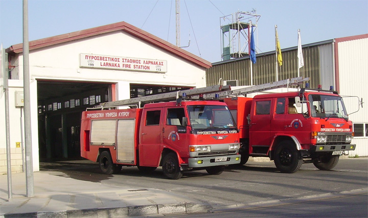 Fire Engines Photos - Cyprus Larnaca Station 1