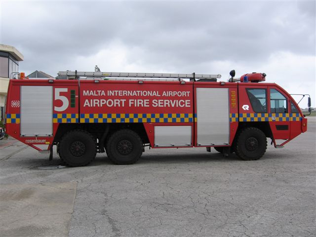 Fire Engines Photos - Malta International Airport Panther 6x6