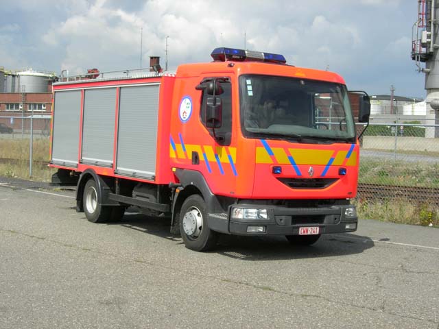 Fire Engines Photos - Petroplus Antwerpen Renault