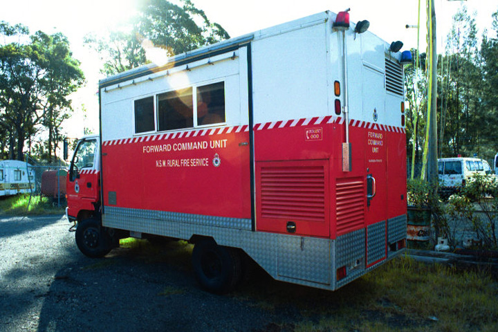 Fire Engines Photos - NSW Rural Fire Service - Forward Command Comms