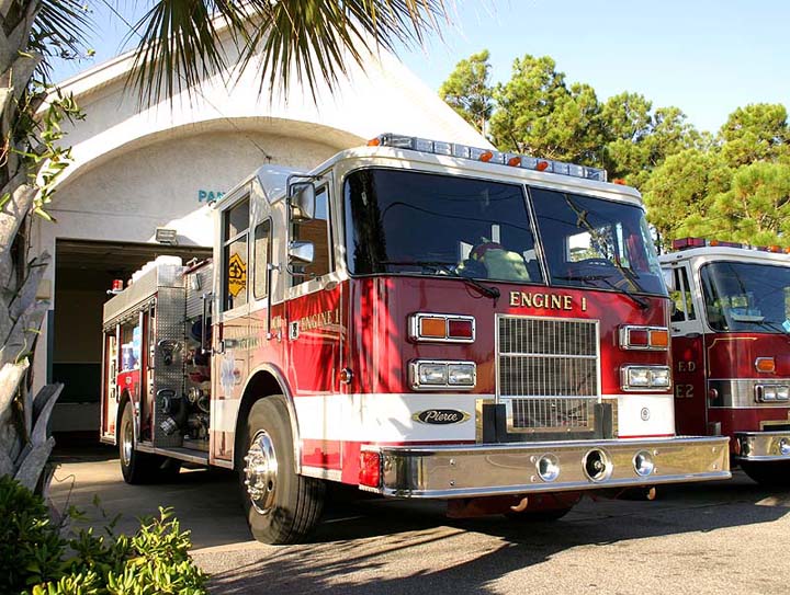 Fire Engines Photos - Panama City Beach, Florida E-1