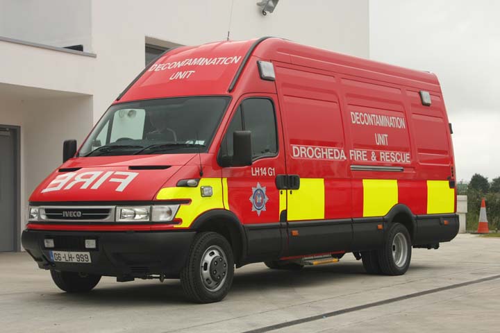 Fire Engines Photos - Drogheda Fire & Rescue Decontamination Unit