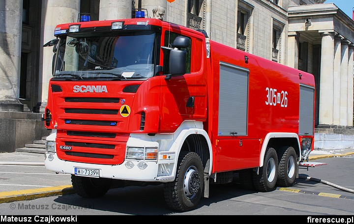 Scania R480 - Heavy tanker - Warsaw, Poland