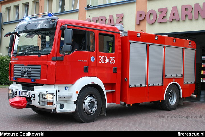 Fire Engines Photos - MAN TGM - Heavy Rescue Pump - Warsaw, Poland