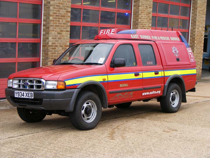 East Sussex FRS Ford Ranger Bexhill Fire station
