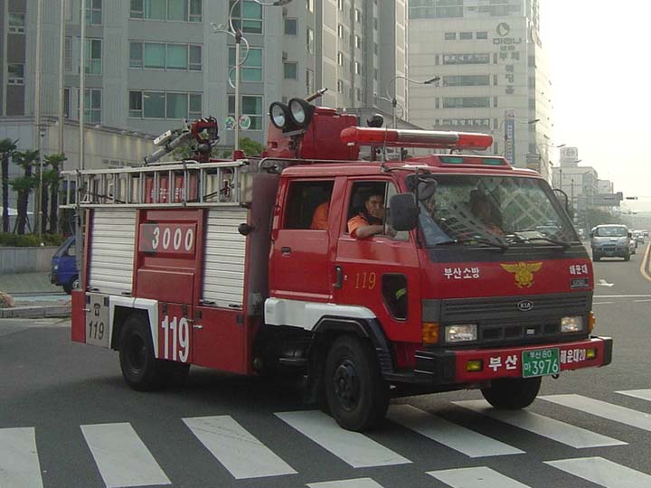 Busan Fire department South Korea Kia Rescue