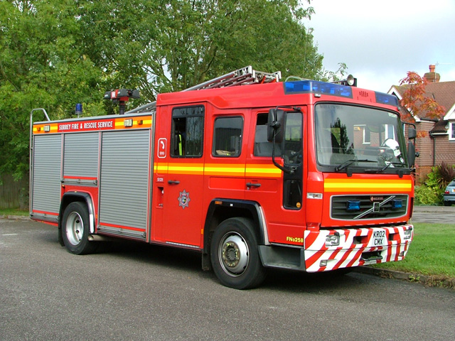 Fire Engines Photos - Surrey Volvo