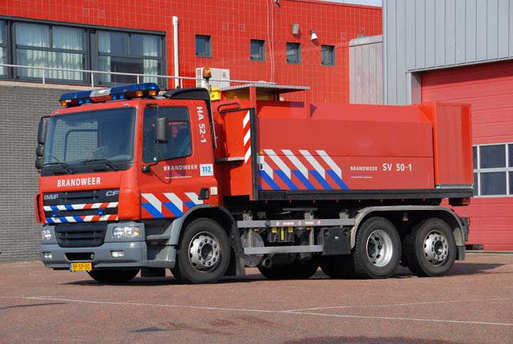 Fire Engines Photos - Gezamenlijke brandweer DAF CF 75 Prime mover