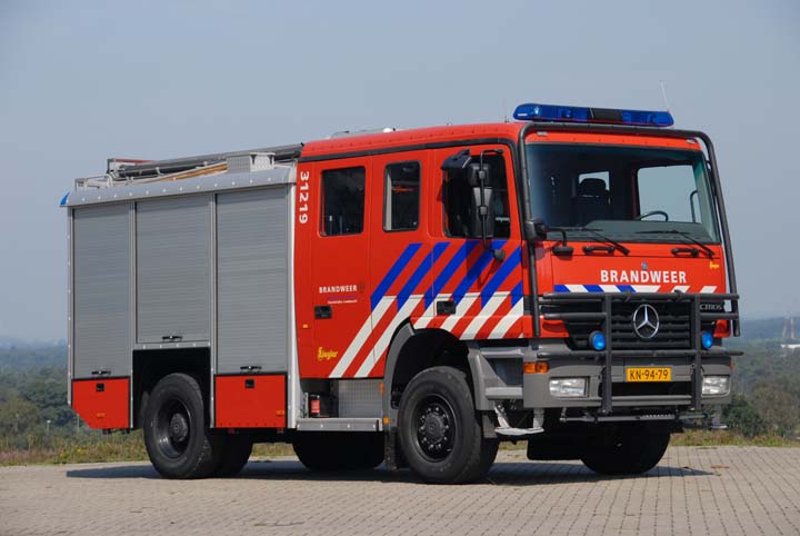 Fire Engines Photos - Dutch Army Infantery Shooting Range Mercedes