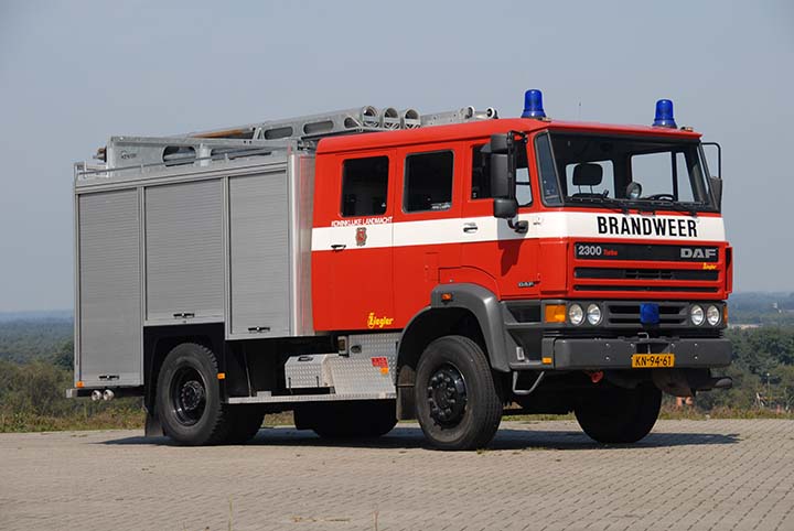 Fire Engines Photos - Royal Dutch Army DAF Oirschot army base