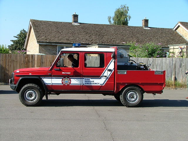 Fire Engines Photos - Mercedes G