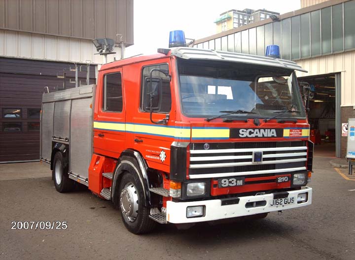 Fire Engines Photos - strathclyde fire and rescue scania