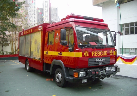 Fire Engines Photos - MAN Major Rescue Unit