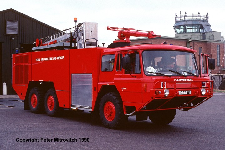 Fire Engines Photos - Mk12a, 10AY98 RAF Brize Norton