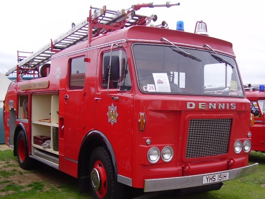Fire Engines Photos - YHS151H Strathclyde Preserved WrE