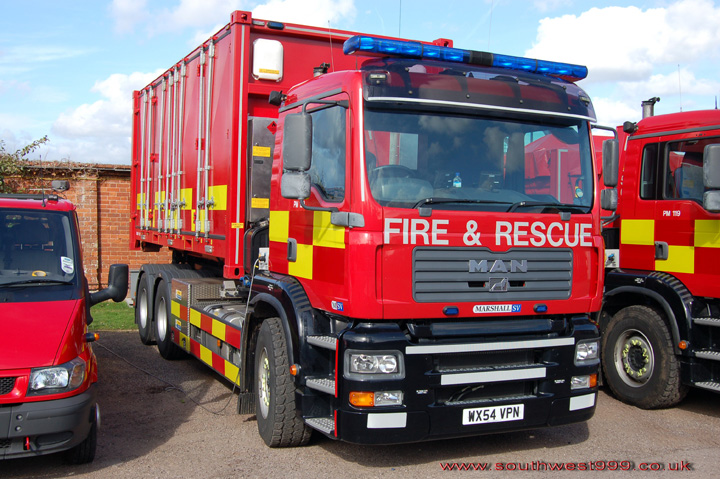 Fire Engines Photos - Devon MAN Prime Mover