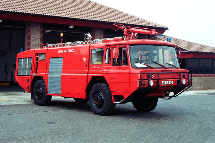 Fire Engines Photos - RAF Chivenor Mark 10 Crashtender