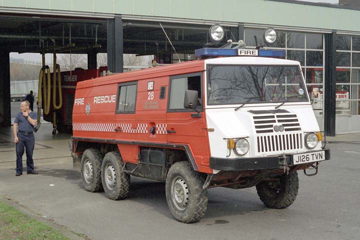 Cleveland Fire brigade Pinzgauer