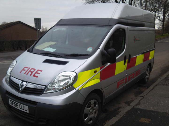 Fire Engines Photos - Strathclyde Fire & Rescue Van