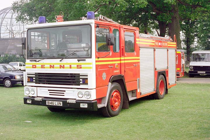 Fire Engines Photos - Hartlepool Nuclear Power station Dennis B146LVN