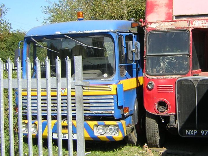 Fire Engines Photos - Ex Teesside AEC Mercury AXG 2K
