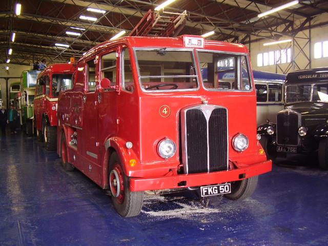 Fire Engines Photos - NFKG50 AEC/Maudslay Regent MK3