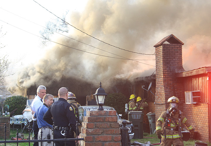 Fire Engines Photos - City of Chattanooga Fire-Rescue in action