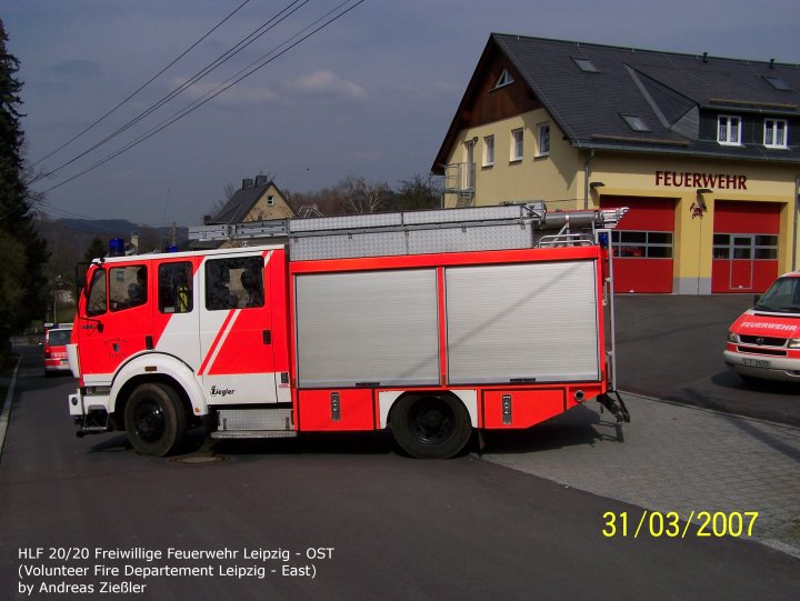Feuerwehr Leipzig Mercedes Ziegler HLF