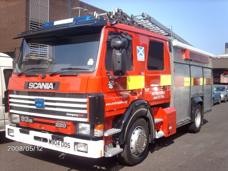 Fire Engines Photos - Strathclyde Scania Emergency One