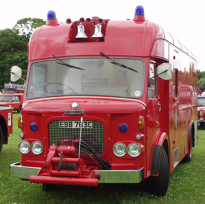 Fire Engines Photos - Dennis Emergency Tender 1965