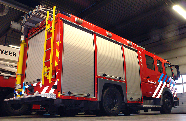 Fire Engines Photos - Mercedes Benz Atego Fire brigade Tilburg