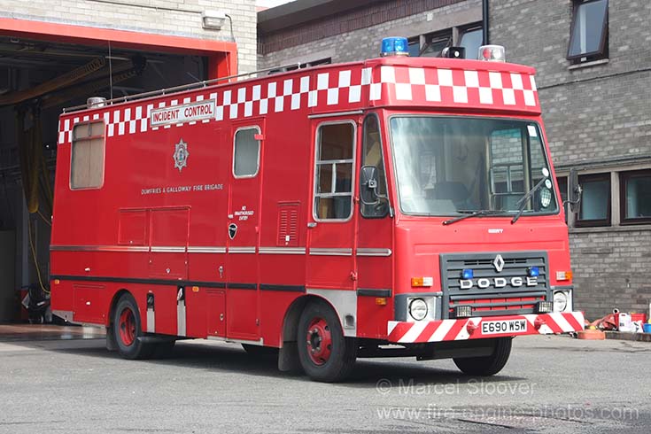Fire Engines Photos - Dodge G08 Dumfries & Galloway Fire Brigade ICU